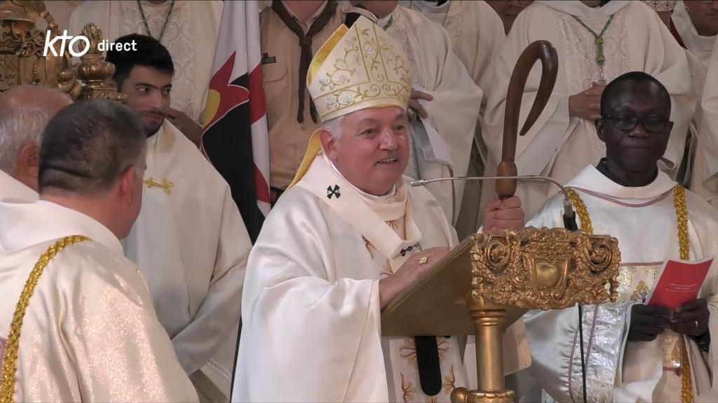 Le cardinal Jean-Marc Aveline, archevêque de Marseille — KTOTV