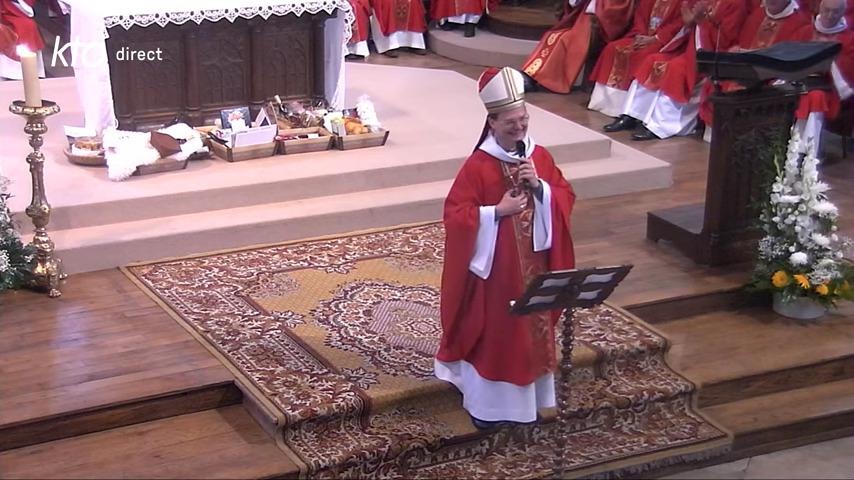 Mgr Luc Meyer, évêque de Rodez — KTOTV