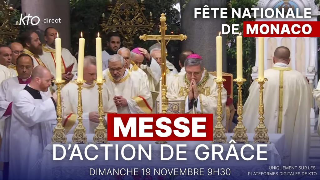 Fête nationale de Monaco : messe d’action de grâce — KTOTV