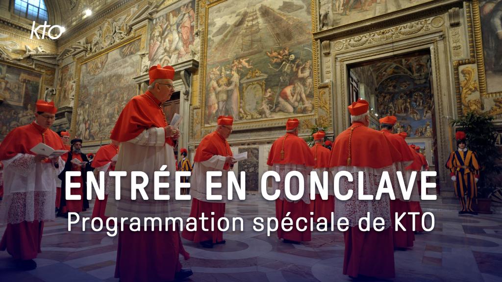 Suivez l'entrée en conclave en direct sur KTO — KTOTV